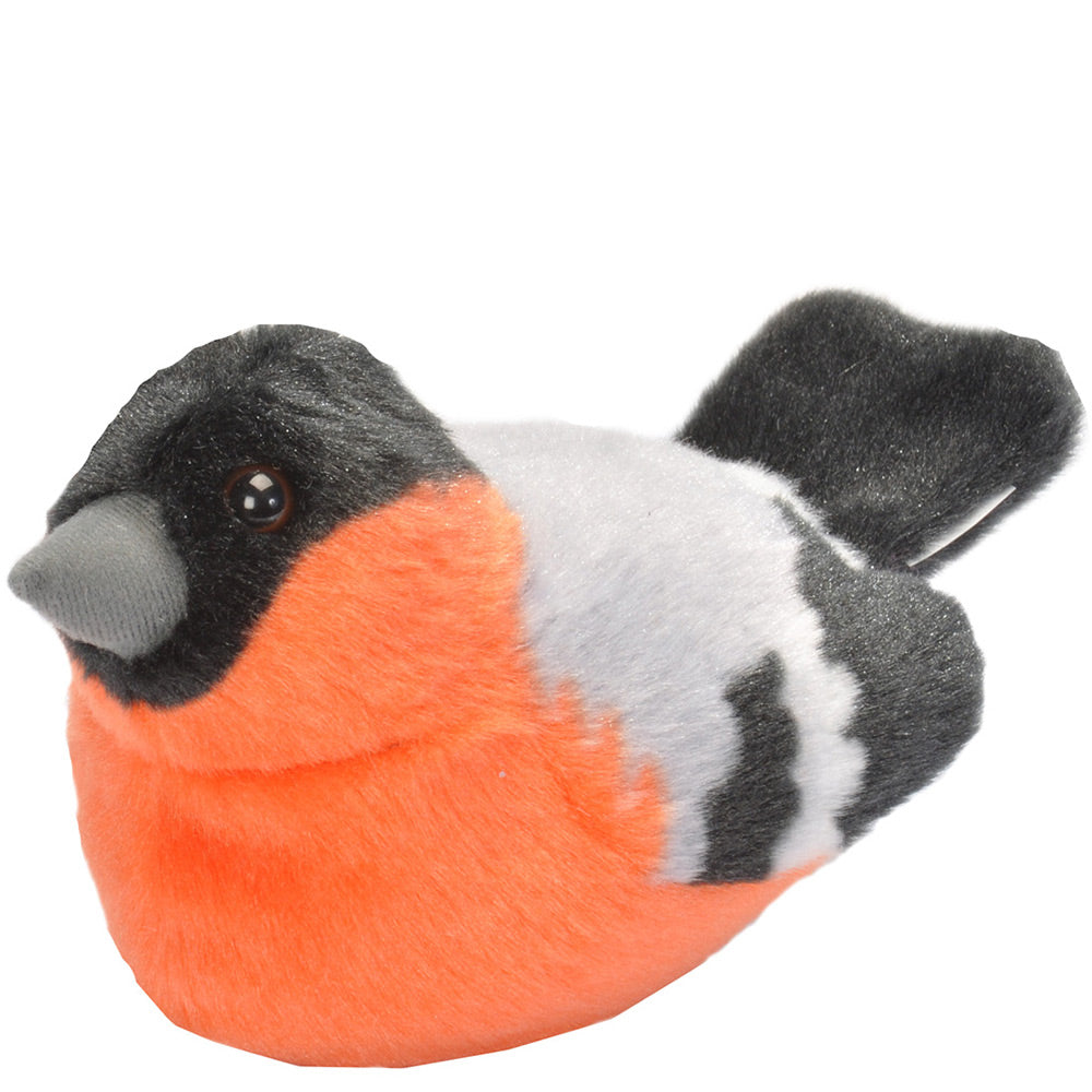 RSPB Plush Bird With Real Bird Call - Bullfinch – Gazebogifts
